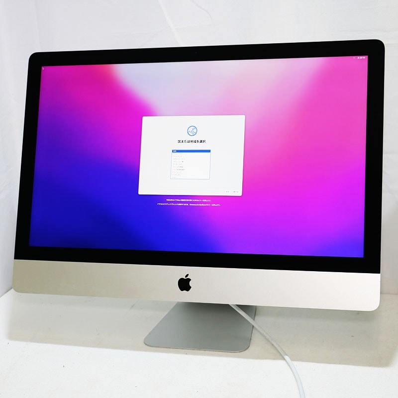 Apple iMac Retina 5K 27-inch 2020 3.1Ghz i5/8GB/SSD 256GB 中古良品 | Apple,iMac | 【カッタリーナ】 新品・中古リユース ...
