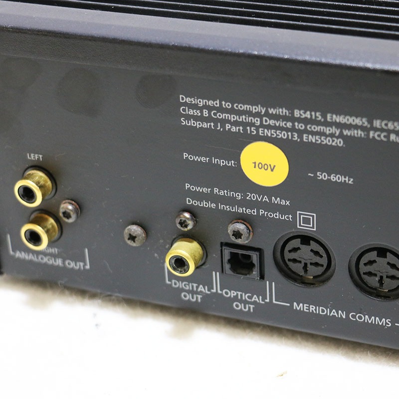 Meridian メリディアン 507 CD Player CDプレーヤー 中古並品 | オーディオ,プレーヤー | 【カッタリーナ】 新品 ...