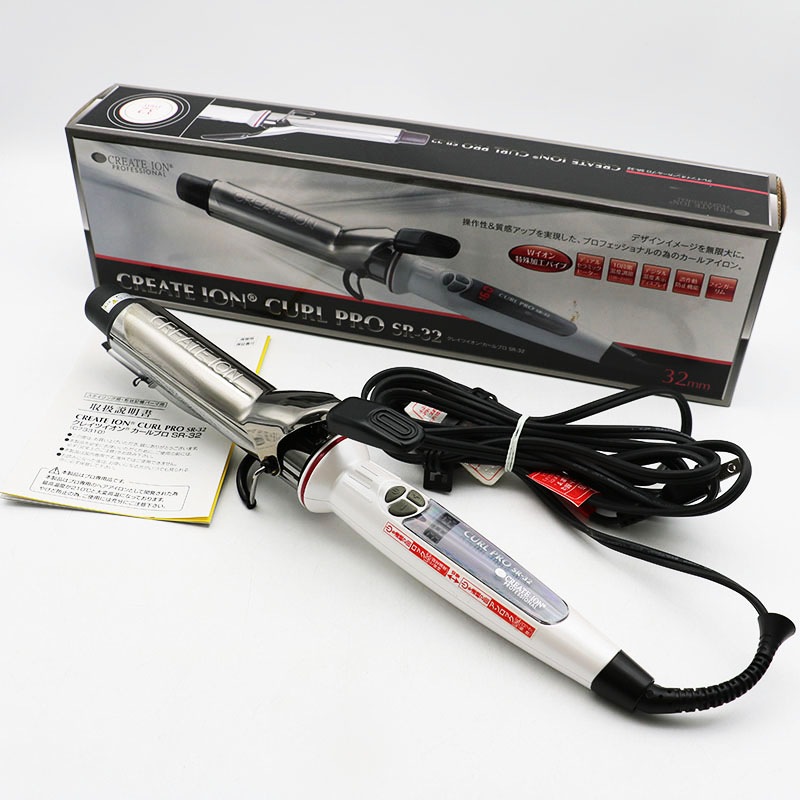 クレイツイオン カールプロ カールアイロン SR-32 32mm 元箱あり 中古良品 | 美容機器,ヘアケア | 【カッタリーナ】 新品・中古リユース品の通販ショッピングサイト