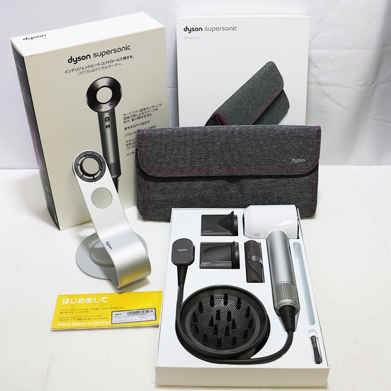 Dyson ダイソン Supersonic HD01 ホワイト/シルバー ヘアドライヤー 元箱あり ジャンク品 | 美容機器,ヘアケア ...
