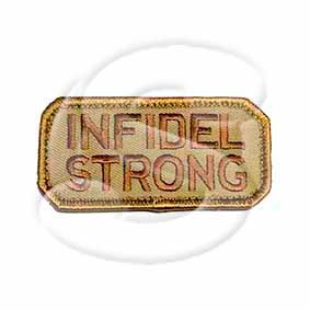 パッチ Infidel Strong 刺繍 Desert patch-00008-desert ミルスペックモンキー | MIL SPEC MONKEY | サンケンEC 玩具銃とミリタリー ...
