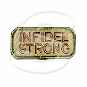 パッチ Infidel Strong 刺繍 Multicam patch-00008-multicam ミルスペックモンキー | MIL SPEC MONKEY | サンケンEC 玩具銃と ...