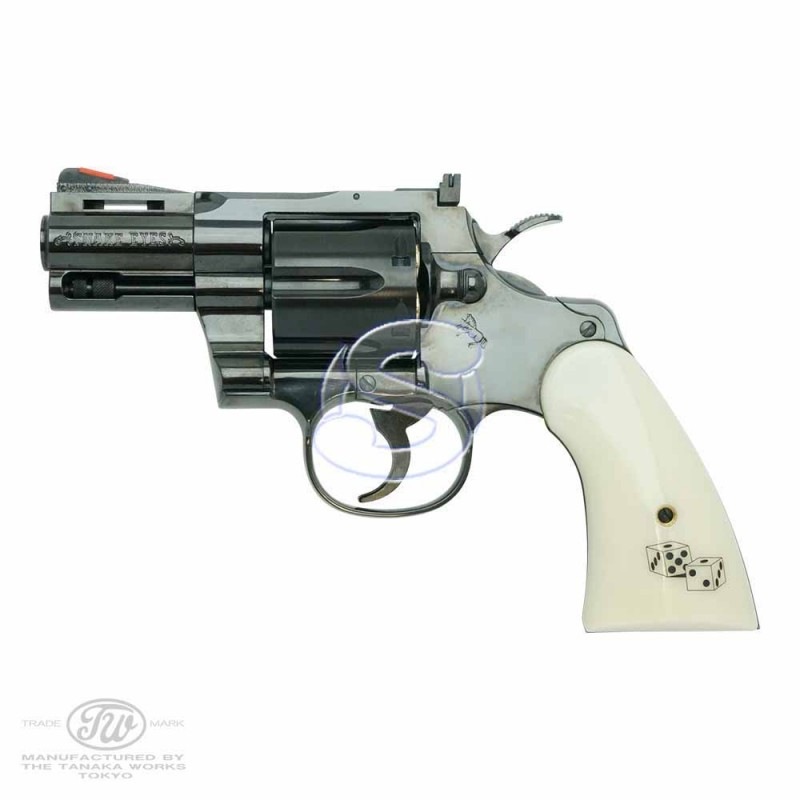 ガスガン Colt Python Snake Eyes 2.5inch R-modelスチール・フィニッシュ タナカワークス | タナカ ...