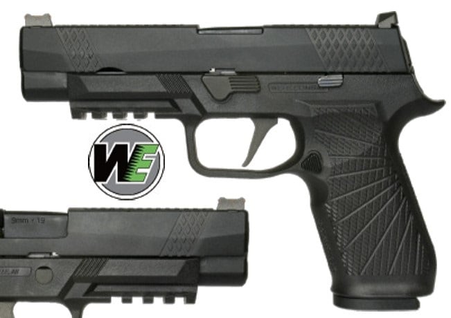 WE WILSON COMBAT WCP320 Full Size ガスブローバックガン WE-F17V2BK | エアー/ガスガン本体 ...