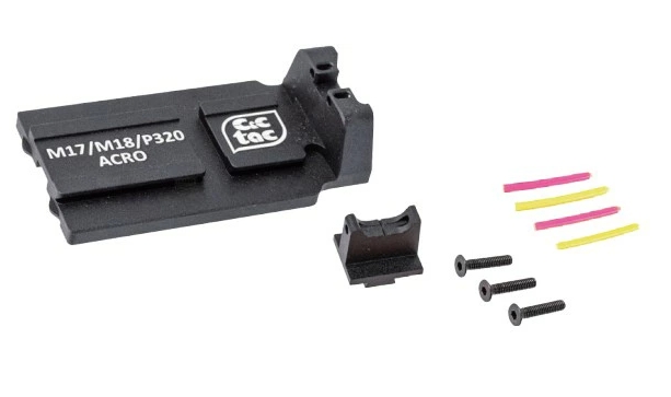 C&C Tac マウント Aimpoint ACRO P－2ドットサイト用 SIG(VFC) P320 GBB シリーズ 対応 CCT0210 ...