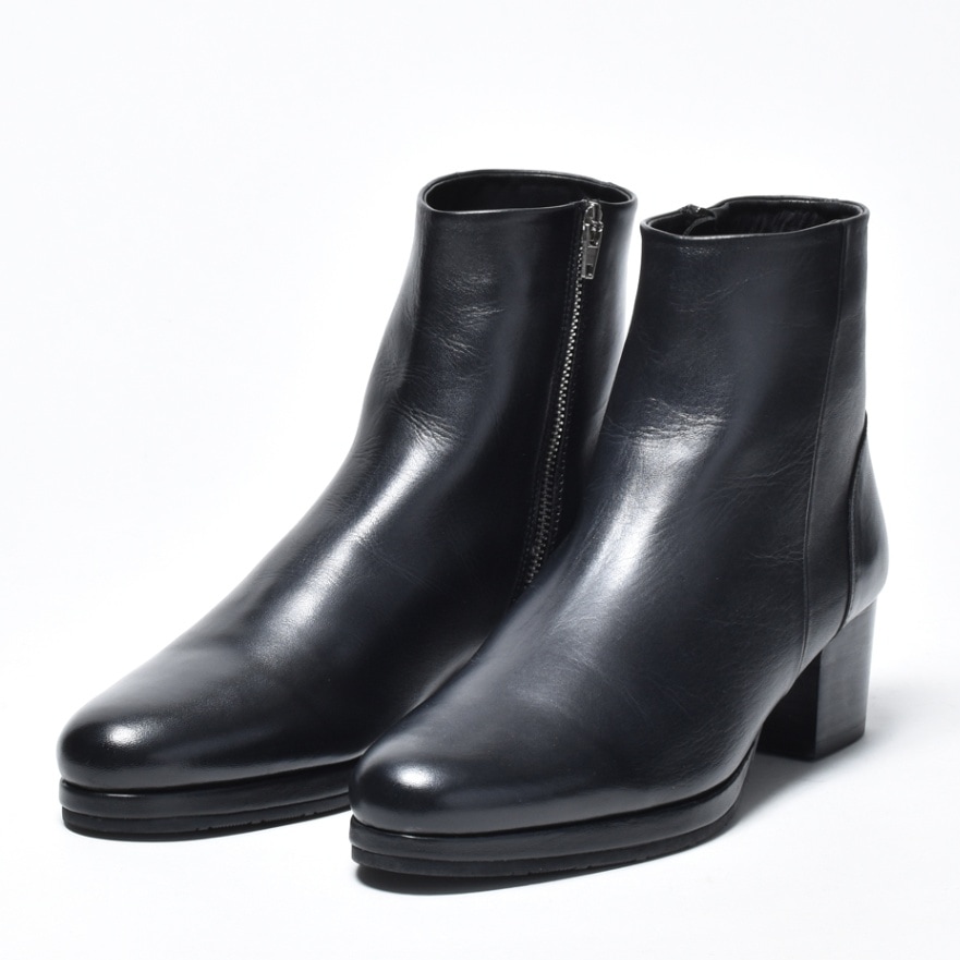 レザー ハイヒール ショートブーツ [ ELB4000-2 ] endevice / エンデヴァイス | メンズ endevice [ エンデヴァイス ]｜メンズシューズ・ブーツ通販サイト ...