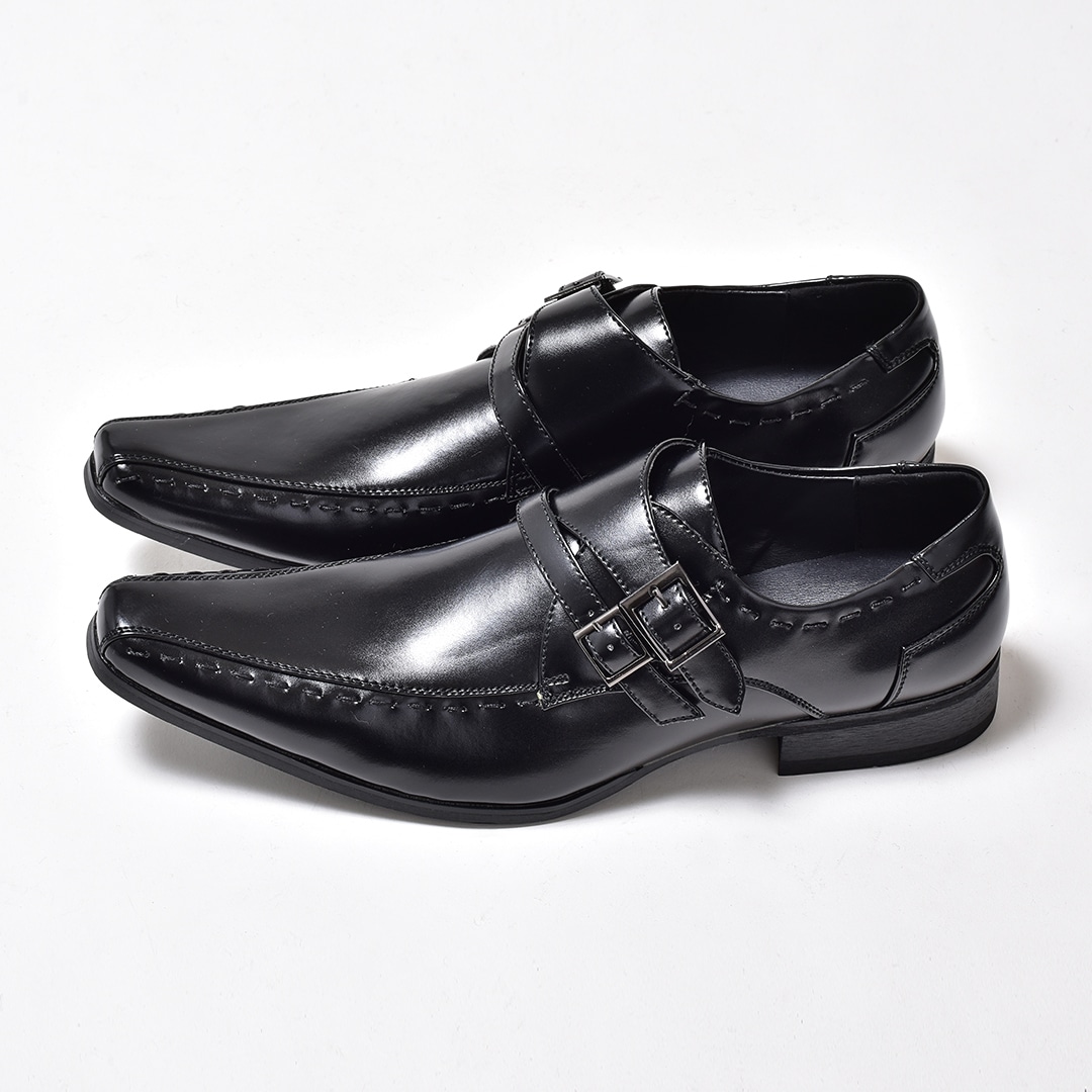 スワールステッチ/ダブルモンクストラップビジネスシューズ [ MPT293 ] MM/ONE / エムエムワン | メンズ MMONE [ エムエムワン ],スリッポン｜メンズシューズ・ブーツ ...