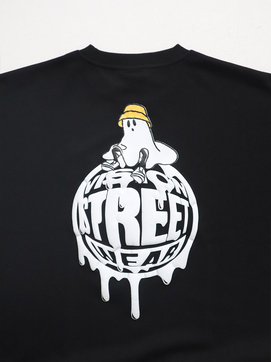 Ghost circle logo クルーネック [ VISION STREET WEAR / ヴィジョンストリートウェア ] HB ...