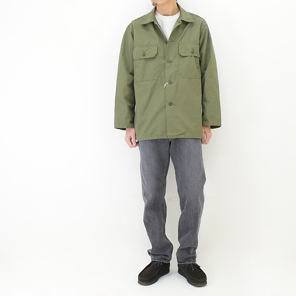 オアスロウ トゥローパー ファティーグシャツ ミリタリーシャツ リップストップ orSlow TROOPER FATIGUE SHIRT ...