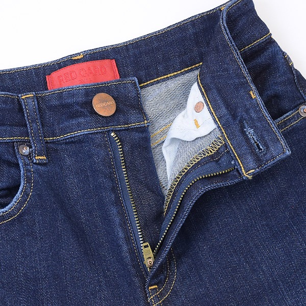 REDCARD レッドカード "Whitney/ホイットニー" ブーツカットデニムパンツ フレア akira -Deep Dark ...