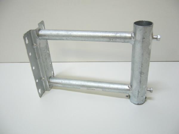 マスプロ 亜鉛メッキ 突き出し側面金具 SB22S | アンテナ部材,アンテナ 取付金具,UHFアンテナ用 屋根馬 サイドベース,UHFアンテナ用 屋根馬 サイドベース | セイコーテクノ