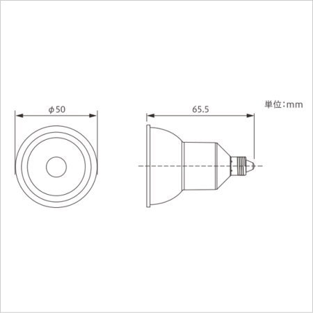 テスライティング LDR6L-M-E11/D/30-W ＜調光器可能形＞Piena ピエーナLED電球ダイクロハロゲン形 ホワイト・LED電球☆ 60W相当＜電球色3000K＞E11口金・角度 ...