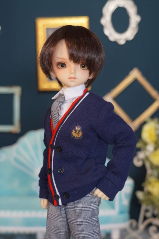 AF9731【keke】★MSD、SD少年，SD13,SD17用洋服4点セット | ドール洋服（種類別）,男の子カジュアル服 | | ドールスタジオSEN