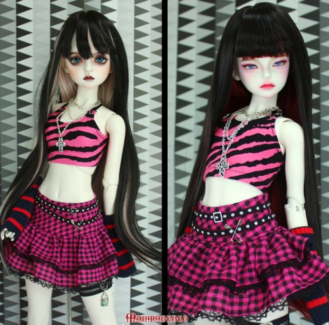 AF10330【MOMO】SD/DD，MSD/MDDド-ル用洋服5点セット | ドール洋服（種類別）,女の子カジュアル服 | | ドールスタジオSEN