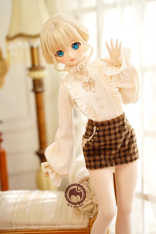AF10976【mu】MSD/MDD,DD（L/M）,DDDY，SDGR女，SD16女,PUYOODOLL用洋服4点セット（2色あり） | カテゴリートップ | | ドールスタジオSEN