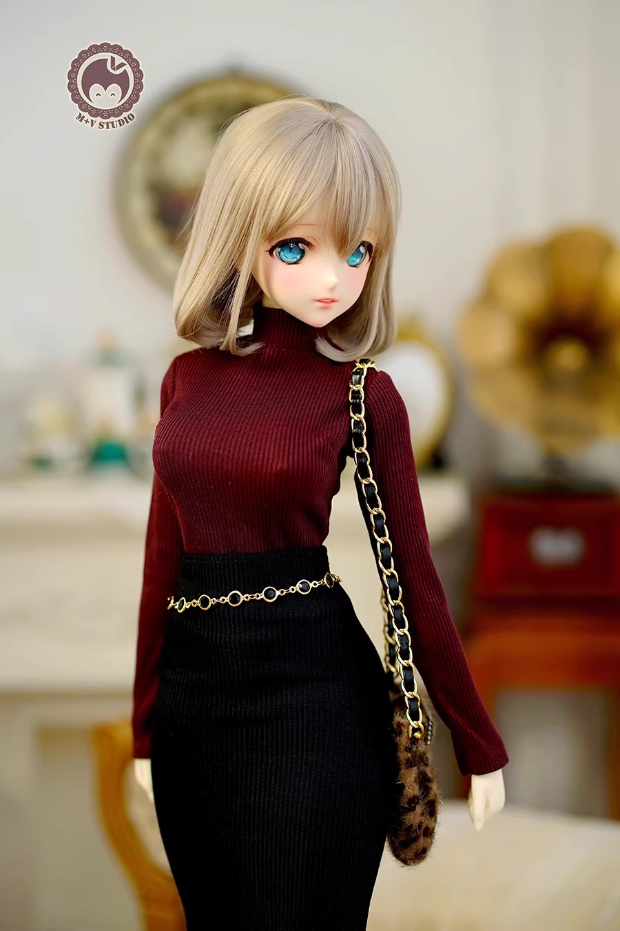 AF10985【mu】MSD/MDD，SD/DD（S/L/M）,DDDY，SDGR女，SD16女用シャツ（7色あり） | ドール洋服（サイズ別） | | ドールスタジオSEN