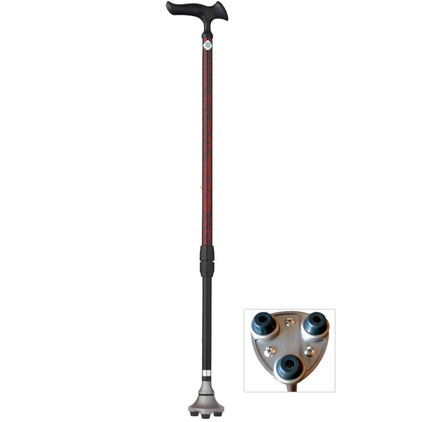 かるがも3ポイントステッキ [バーズアイレッド]【フジホーム