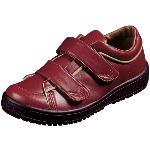 装具対応シューズ Vステップ05 [ワイン]【ムーンスター】 | シルバー