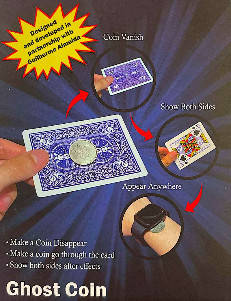 Ghost Coin Card ｜全商品一覧や手品グッズ揃うマジックショップ｜セオマジック