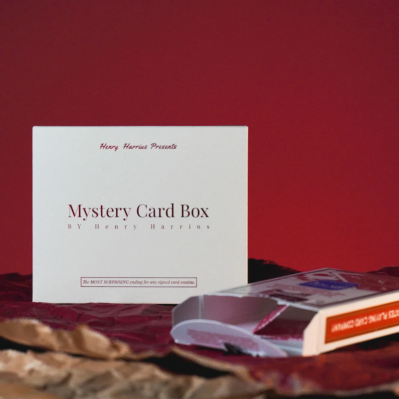 MYSTERY CARD BOX by HENRY HARRIUS ｜全商品一覧や手品グッズ揃うマジックショップ｜セオマジック