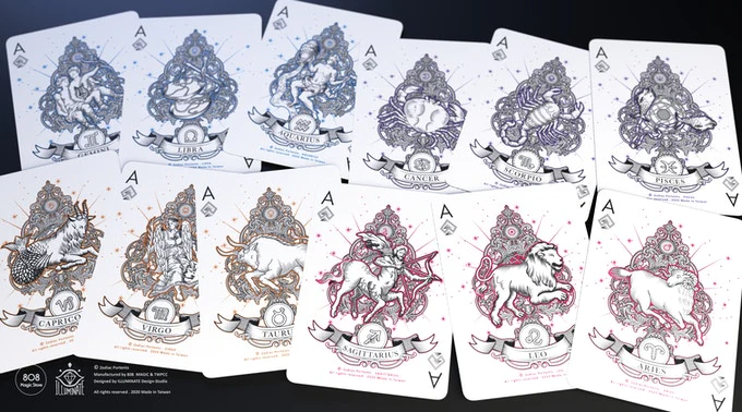 星座デック12種 by TCC & 808 ｜全商品一覧や手品グッズ揃うマジックショップ｜セオマジック