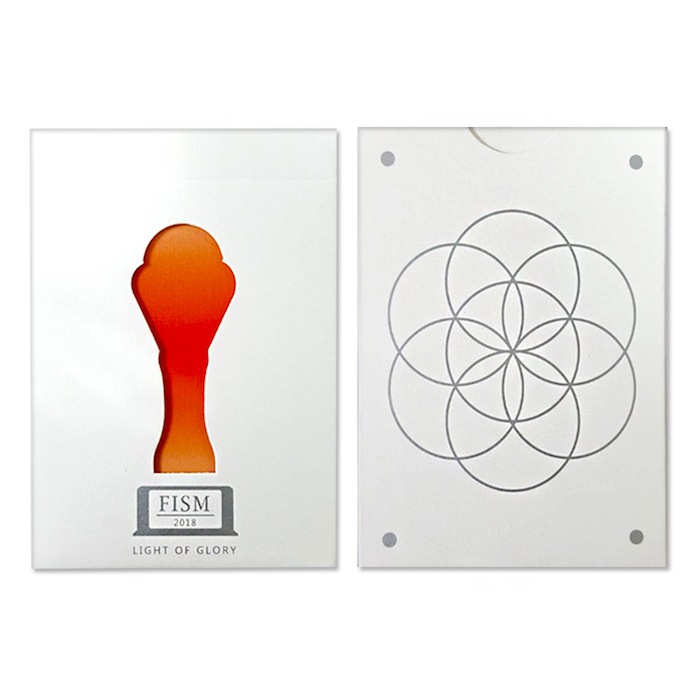 2018 Fism Korea deck (white) ※ ｜全商品一覧や手品グッズ揃うマジックショップ｜セオマジック