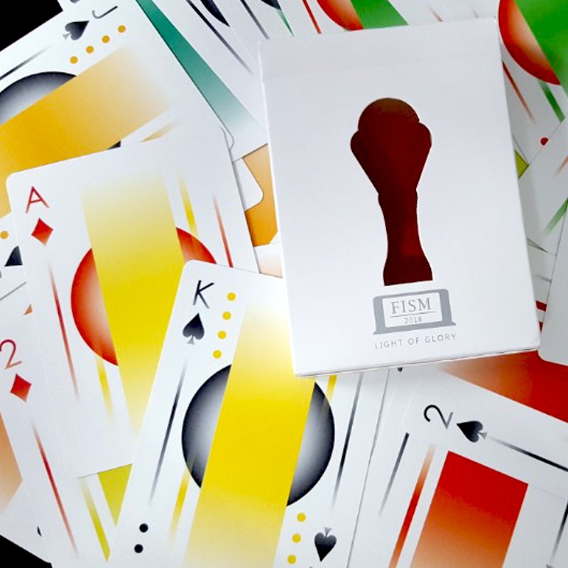 2018 Fism Korea deck (white) ※ ｜全商品一覧や手品グッズ揃うマジックショップ｜セオマジック