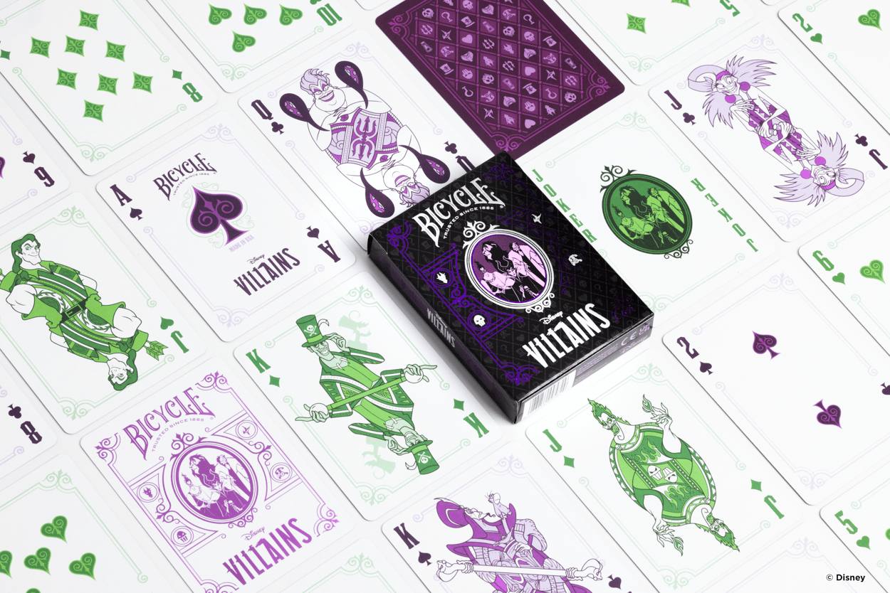 Disney Villains Inspired by Bicycle- Purple ｜全商品一覧や手品グッズ揃うマジックショップ｜セオマジック