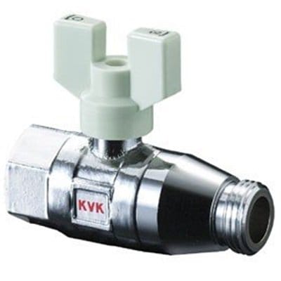 KVK【K141】逆止弁付ボールバルブ13 めねじ×おねじ の通販｜施主のミカタ【総本山】