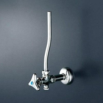 KVK【K6WR】アングル形止水栓 赤ビス付 の通販｜施主のミカタ【総本山】