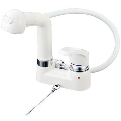 KVK【KM8004GS】シングルレバー式洗髪シャワー ゴム栓付 の通販｜施主のミカタ【総本山】