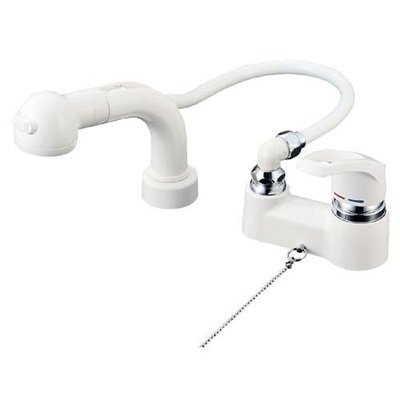 KVK【KM8008SL】シングルレバー式洗髪シャワー ゴム栓なし の通販｜施主のミカタ【総本山】