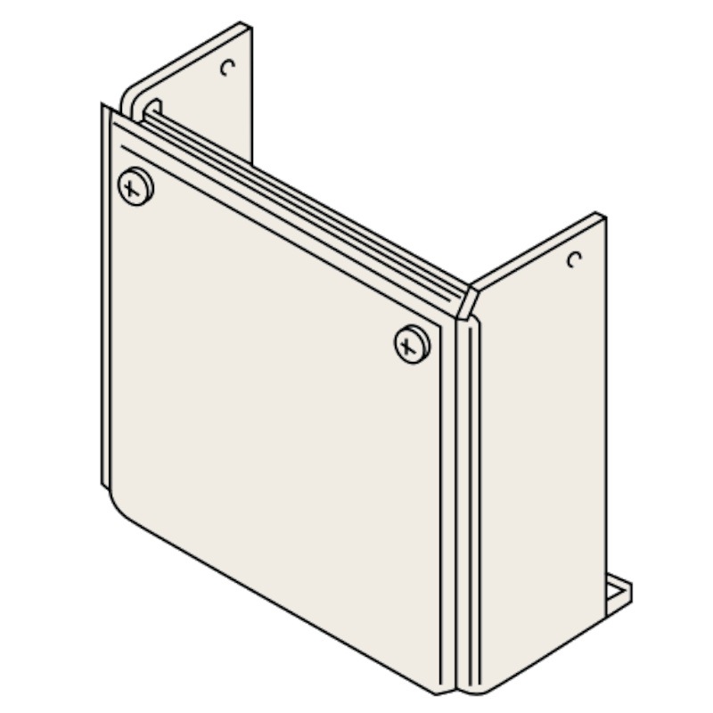リンナイ 【WOP-8101(K)】 配管カバー Rinnai