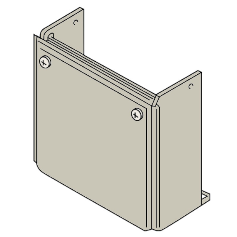 リンナイ 【ROP-U101(K)】 配管カバー Rinnai