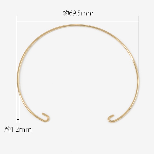 バングル 14KGF ゴールドフィルド GFBG-01 アクセサリーパーツの通販・セブンシーズ オンラインショップ