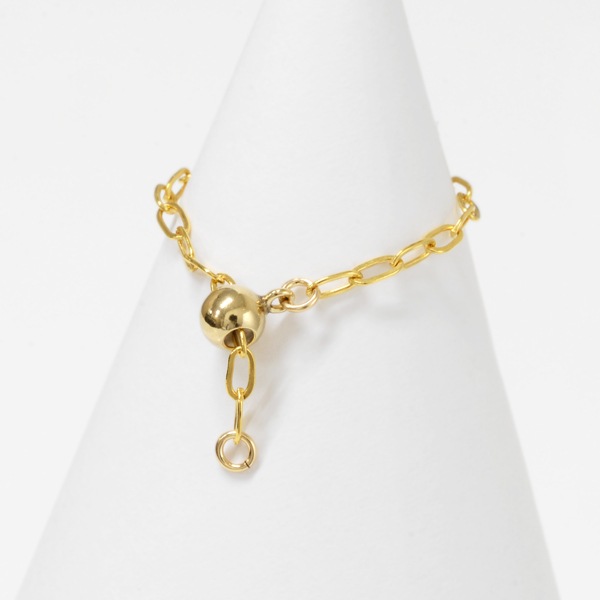 チェーンリング 平ロングアズキチェーン（フリーサイズ）14KGF ゴールドフィルド GFFFR-AZL アクセサリーパーツの通販・セブンシーズ オンラインショップ