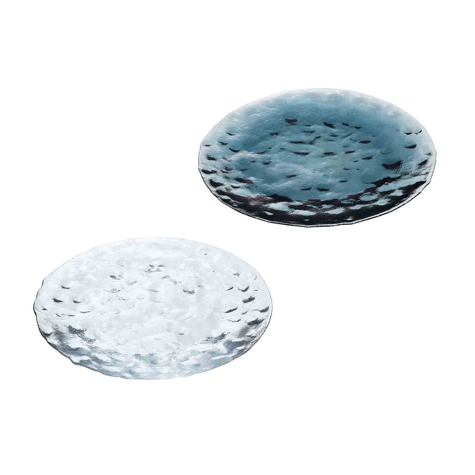 ウル：丸形プレート (26cm) 2枚セット GIFT | ガラス製品 | Sghr