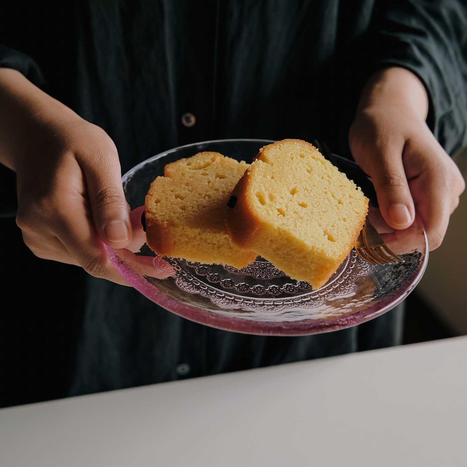 レース：丸形プレート (18cm) | 平皿 | Sghr