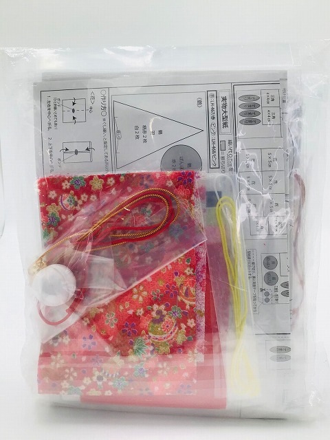 Panami パナミ タカギ繊維 京ちりめん つるし飾りキット 大願成就 赤 LH-467 | メーカー,Panami パナミ タカギ繊維 ...