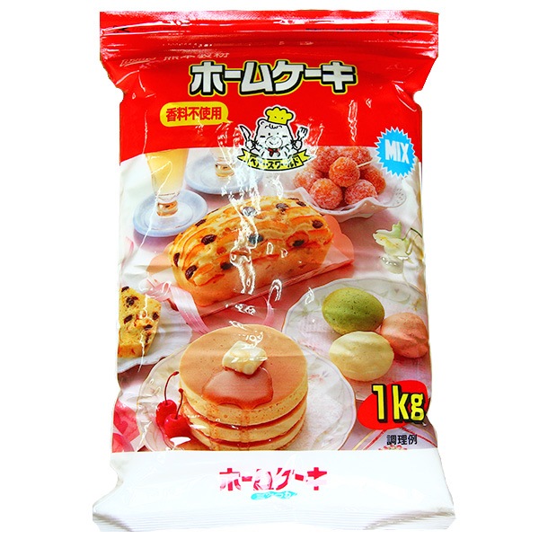 業務用 熊本製粉 ホームケーキ（ホットケーキ）ミックス 1kg 【仕入れ】