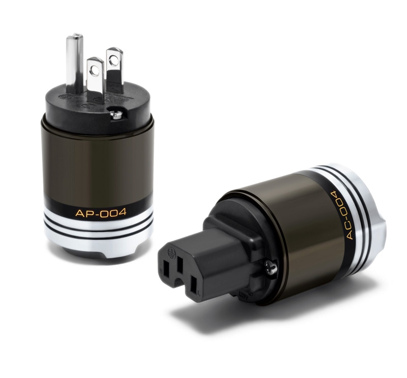 OYAIDE AP-004 + AC-004 | 電源プラグ + IECコネクター セット | シマムセン