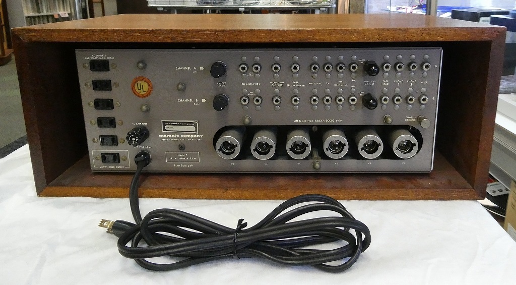 【中古品】marantz MODEL7（ シリアル：＃7-20940） ※送料無料《北海道・沖縄・離島を除く》- 中古品,アンプ- | オーディオ・音響のシマムセン