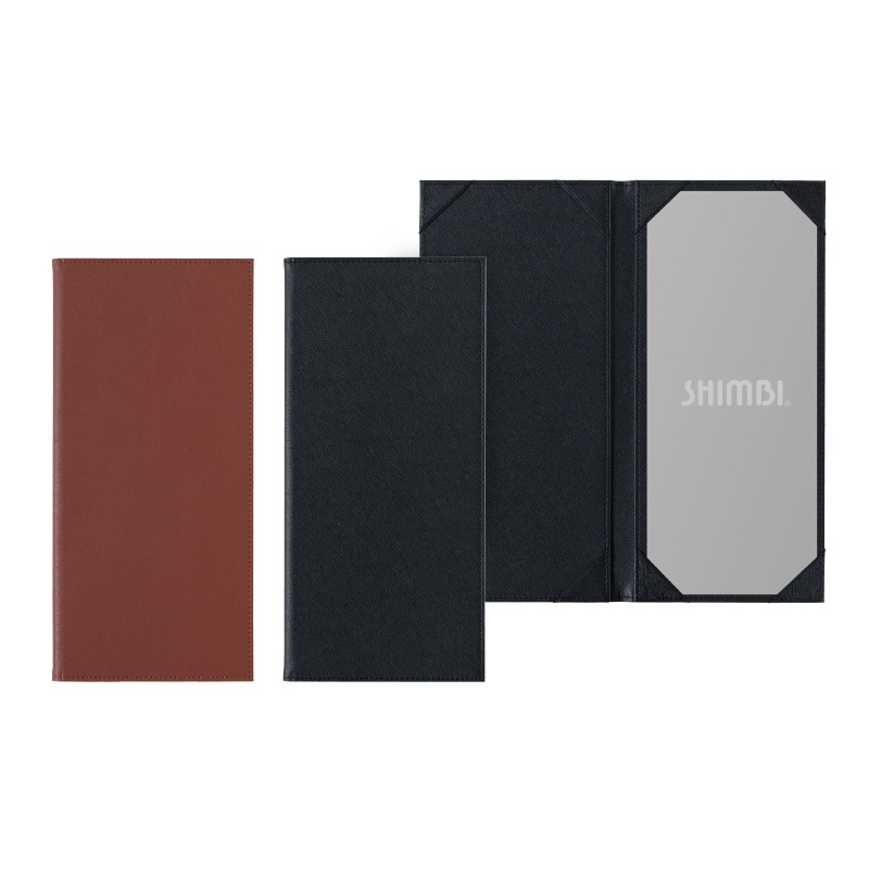 PAL-102 （縦長 2ページ仕様 コーナー付） 洋風メニューブック｜メニューブックのシンビ 飲食店の通販サイト