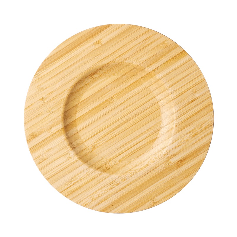 ECL-42 木製食器 ﾘﾌﾞ付きﾌﾟﾚｰﾄ ETHICLE｜メニューブックのシンビ 飲食店の通販サイト