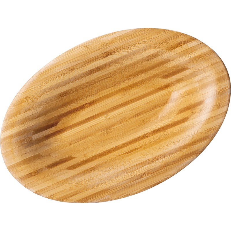 ECL-2 木製食器 ｵｰﾊﾞﾙ皿 大 ETHICLE｜メニューブックのシンビ 飲食店の通販サイト