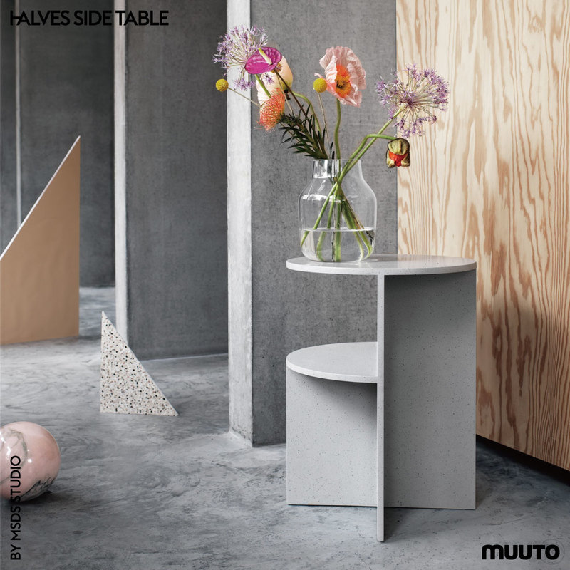 MUUTO HALVES SIDE TABLE MSDS STUDIO ムート ハーフ サイド テーブル MSDSスタジオ | シンワショップ本店 （ShinwaShop）