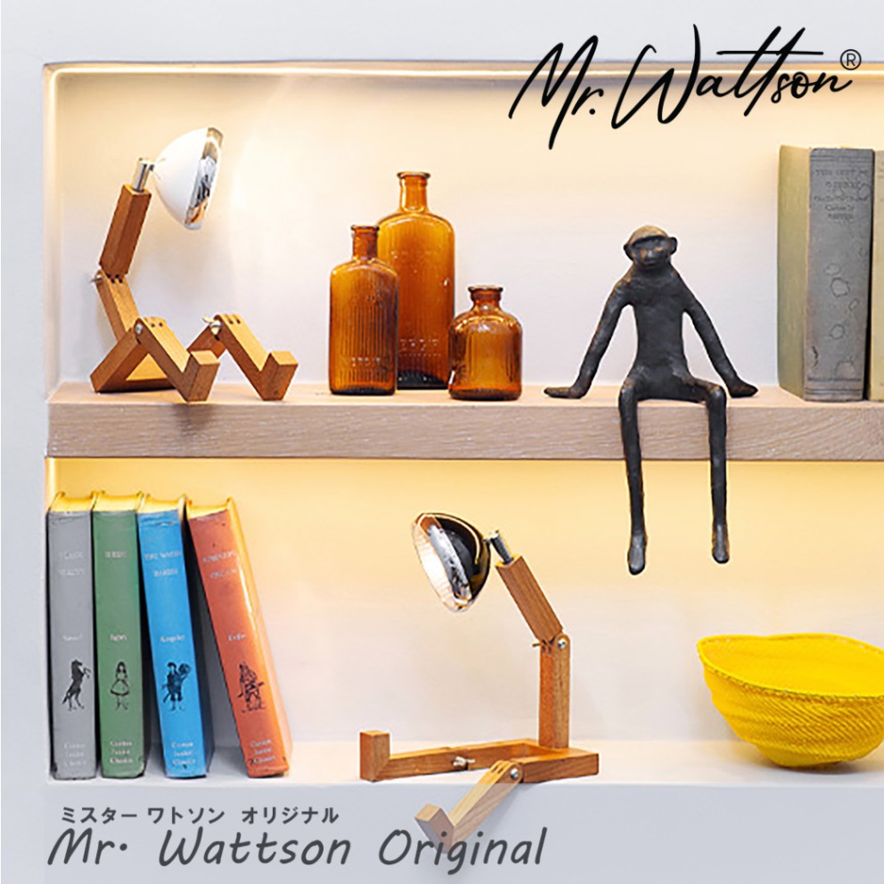 Mr. Wattson/Mr. Wattson Original ミスターワトソンオリジナル/LEDランプ/デスクランプ/照明/インテリア ...