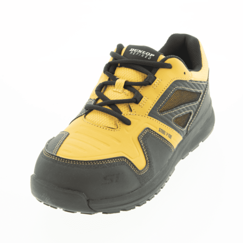 ダンロップ DUNLOP リファインド ST0201 メンズ スニーカー 安全靴 作業靴 DS0201 軽量 幅広4E 高輝度反射材 耐油性 ...