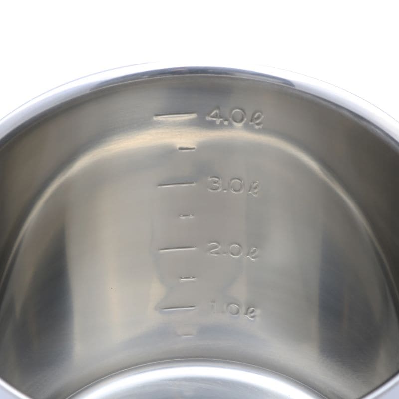 18-8 深型キッチンポット 目盛付 4.5L SH-4618 | SUGICO ORIGINAL,調理器具・キッチン用品,キッチンポット ...