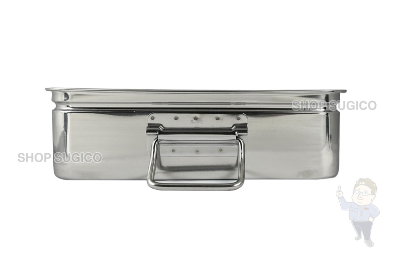 18-8 番重バット(丸棒取手付) 大 深型11cm SH-5537-11H | SUGICO ORIGINAL,番重シリーズ,可動ハンドル付 ...